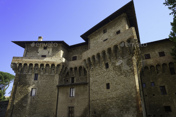Terra del Sole, Forli province: medieval castle Stock Photo by clodio
