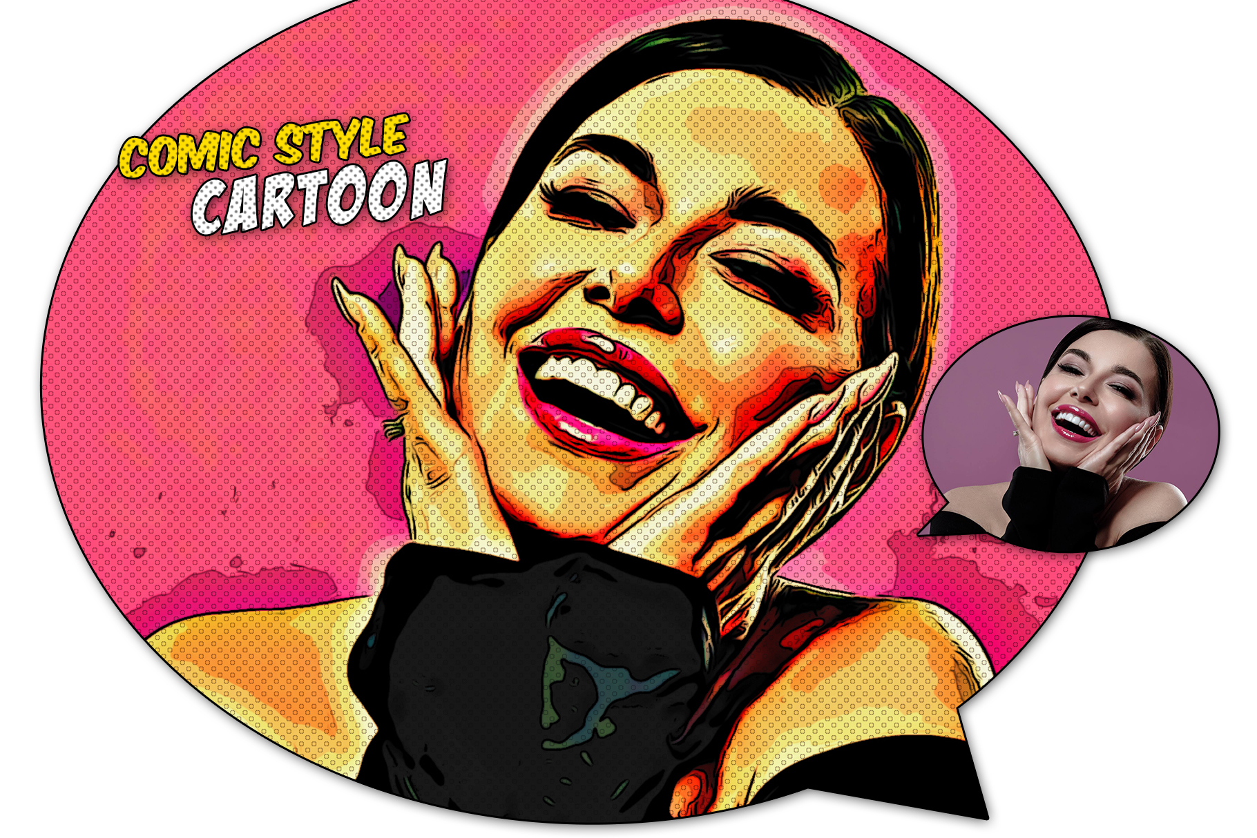 Comic Style Cartoon Painting, Add-ons | GraphicRiver