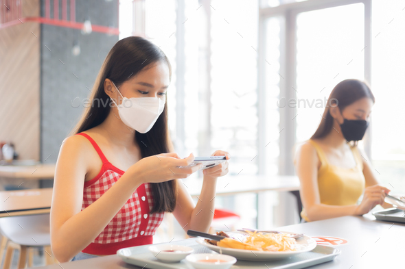 NEW NORMAL-EATING Stock Photo by anontae2522 | PhotoDune