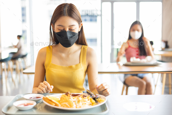 NEW NORMAL-EATING Stock Photo by anontae2522 | PhotoDune