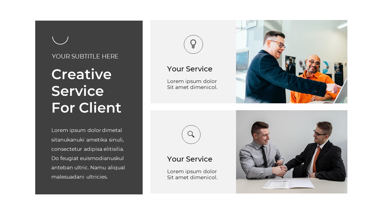 Herca - Creative Multipurpose PowerPoint Template, Presentation Templates