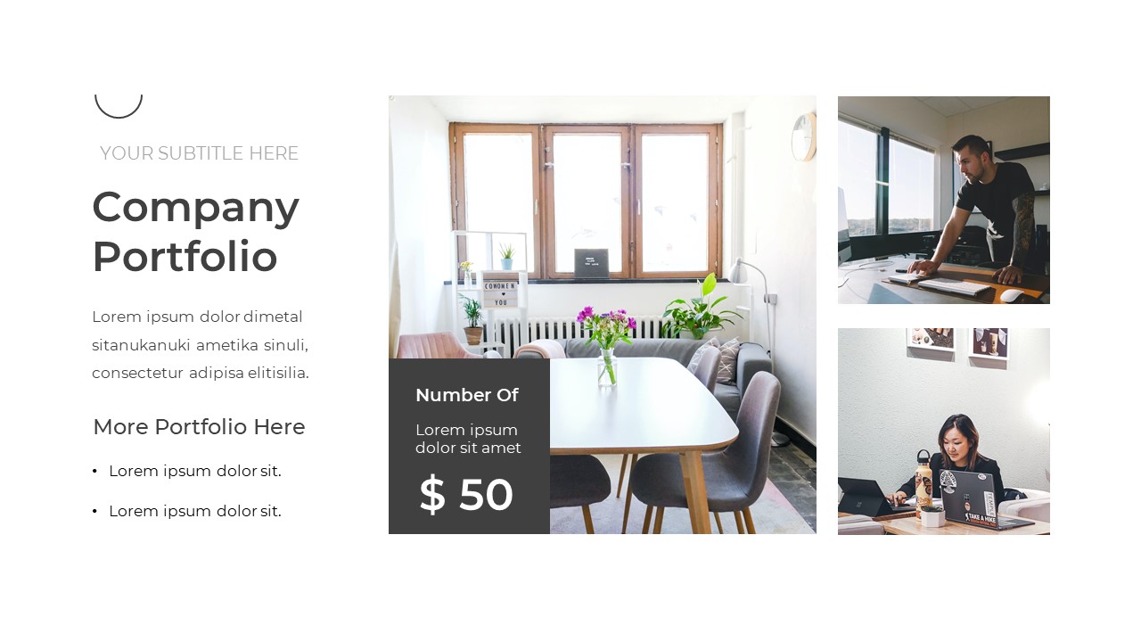 Herca - Creative Multipurpose PowerPoint Template, Presentation Templates