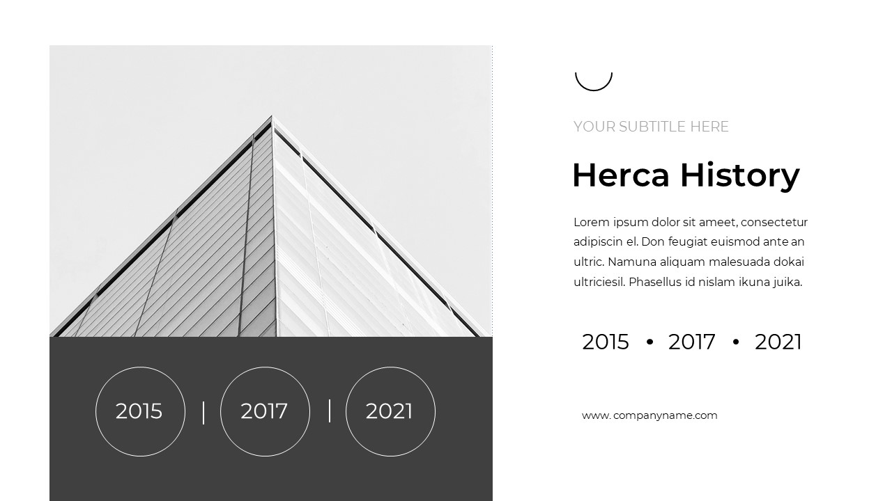 Herca - Creative Multipurpose PowerPoint Template, Presentation Templates