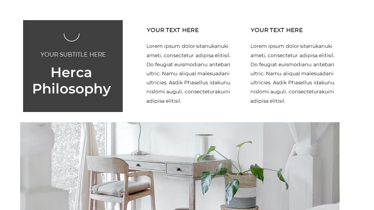 Herca - Creative Multipurpose PowerPoint Template, Presentation Templates