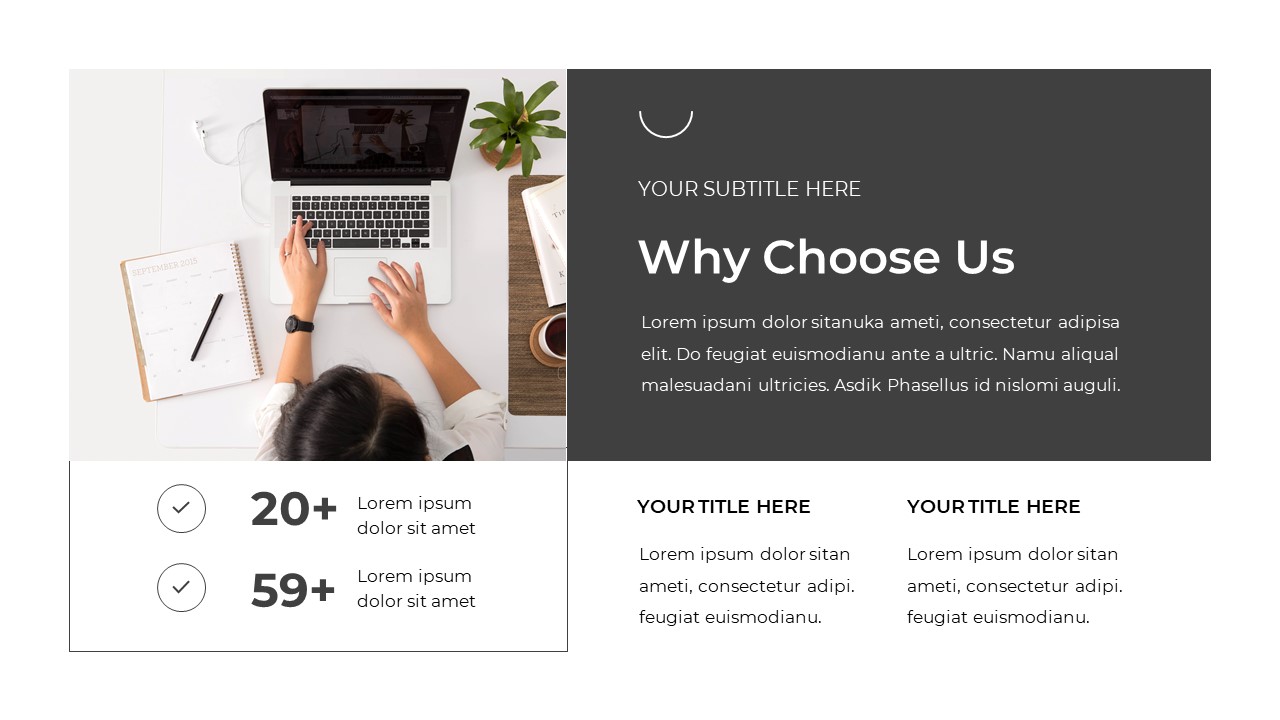 Herca - Creative Multipurpose PowerPoint Template, Presentation Templates