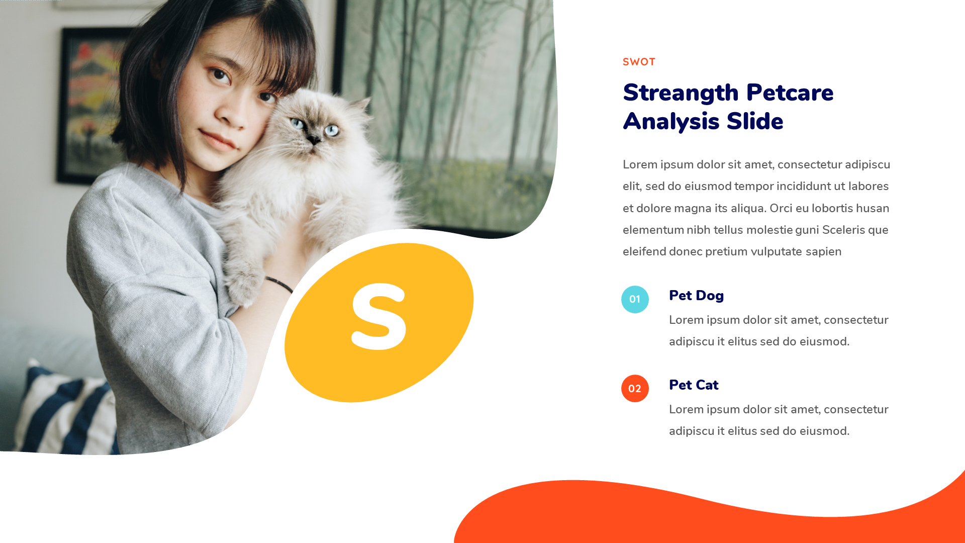 Pethouse - Pet Care & Animal Service PowerPoint Template, Presentation ...