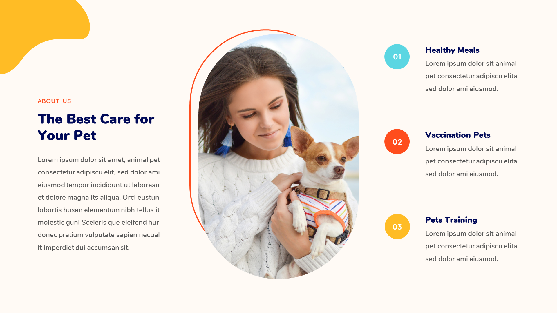 Pethouse - Pet Care & Animal Service PowerPoint Template, Presentation ...