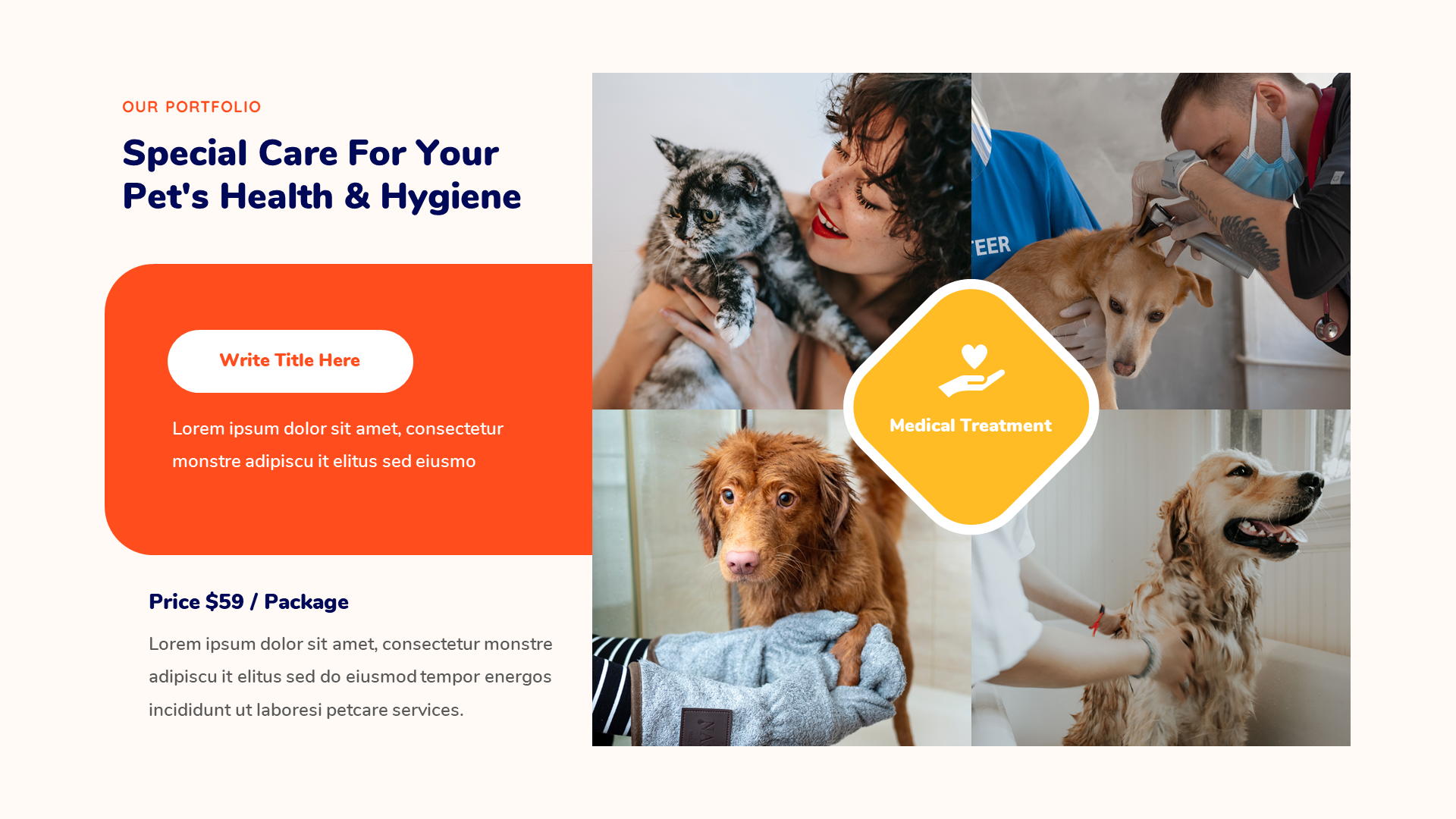 Pethouse - Pet Care & Animal Service Google Slides Template ...