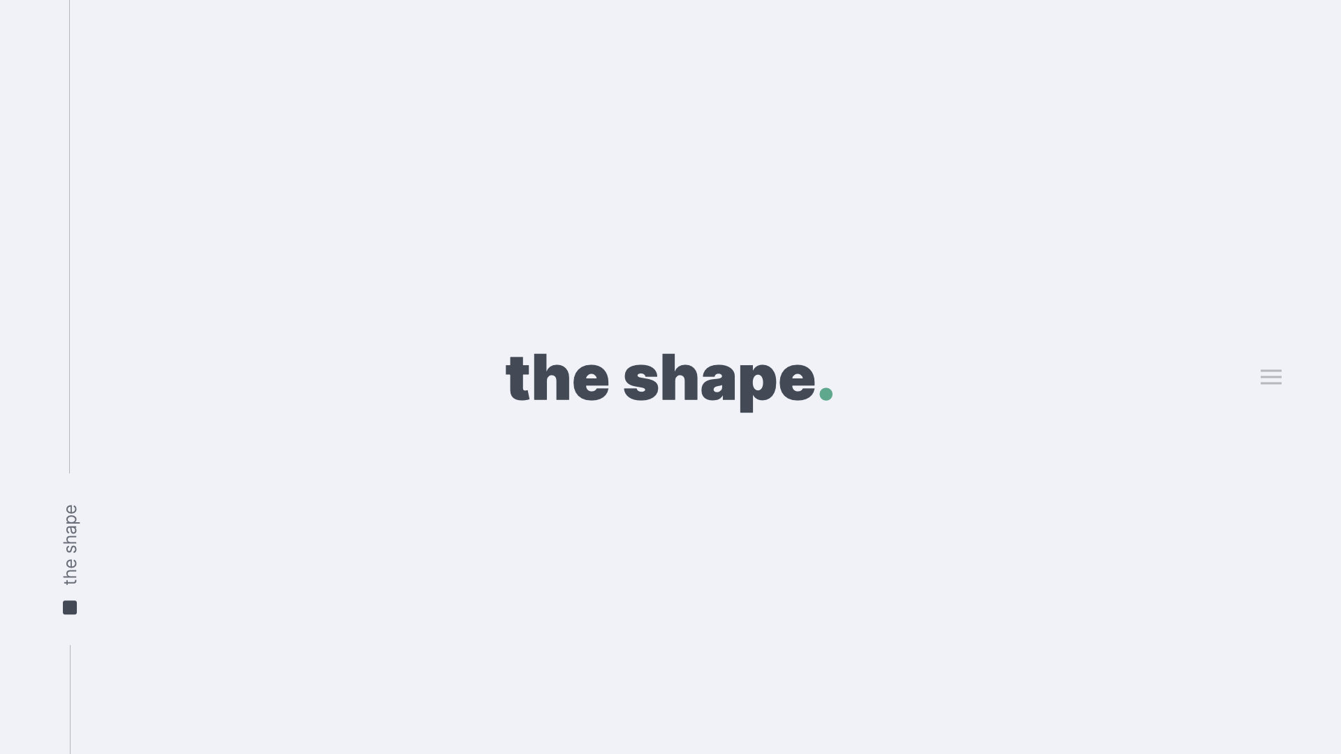 The Shape - Minimal Presentation Template (KEY), Presentation Templates
