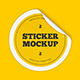 Round Stickers Mockup Set, Graphics | GraphicRiver