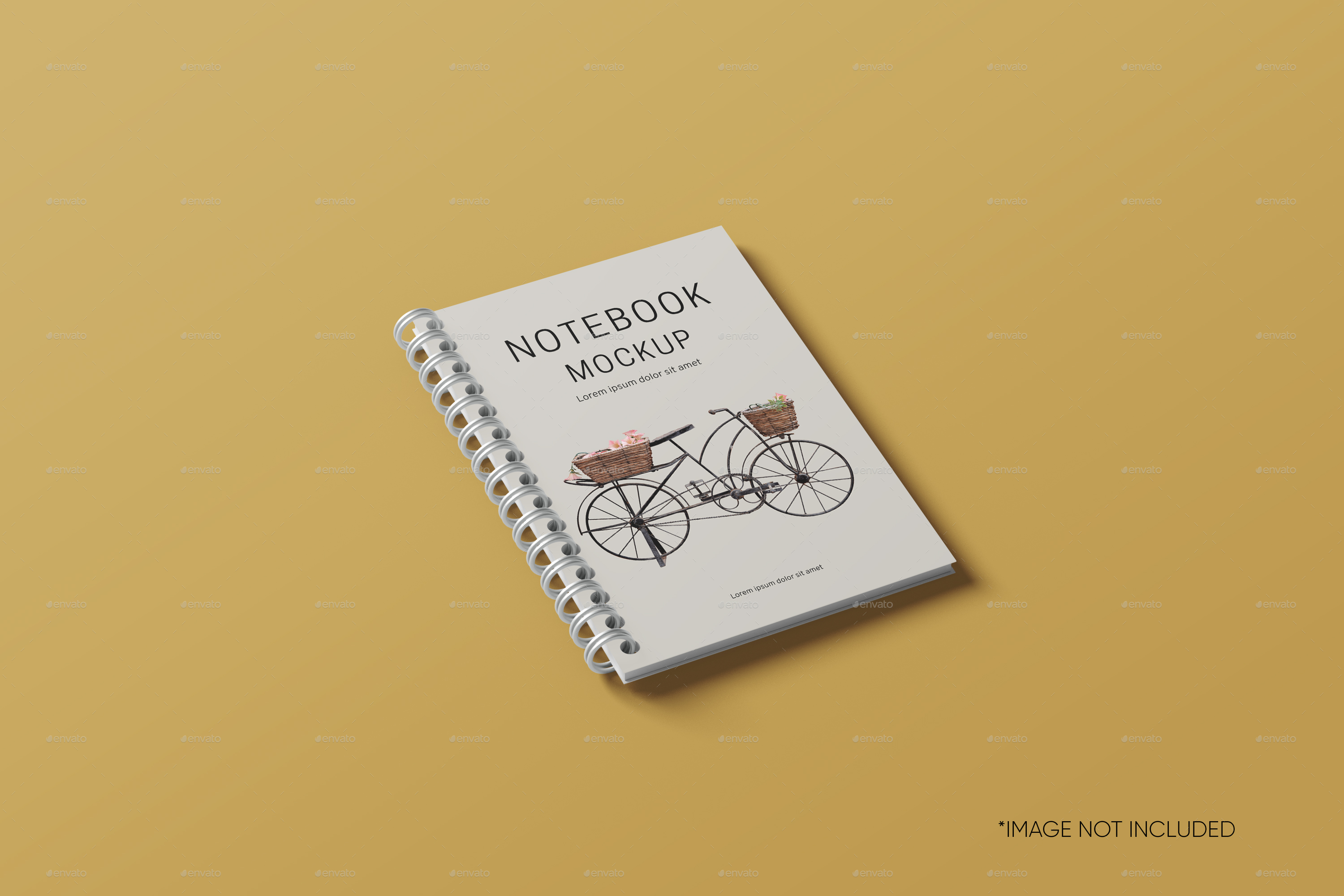 Spiral notebook mockup, Graphics | GraphicRiver