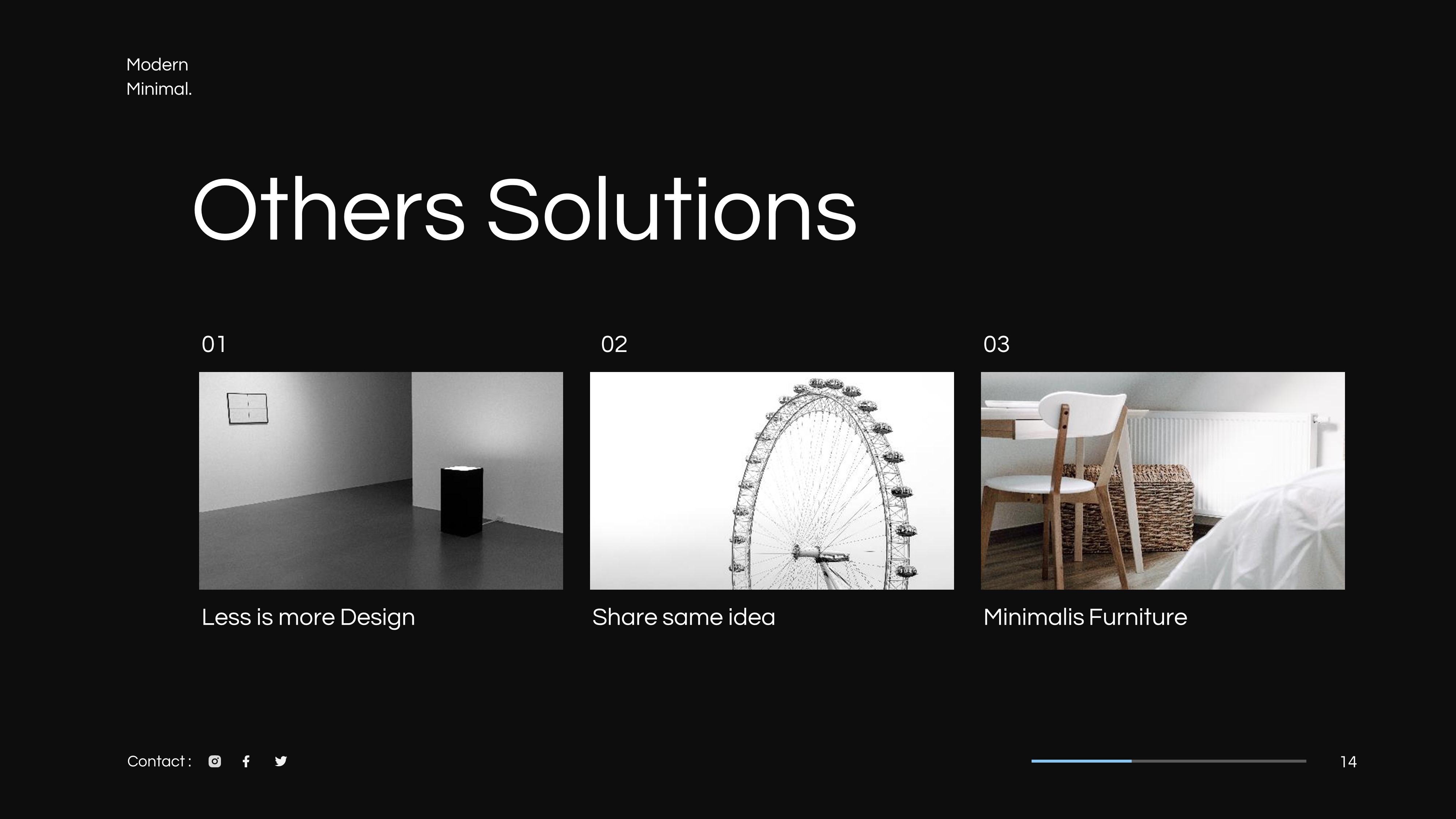 Modern Minimalist Google Slides Template, Presentation Templates ...