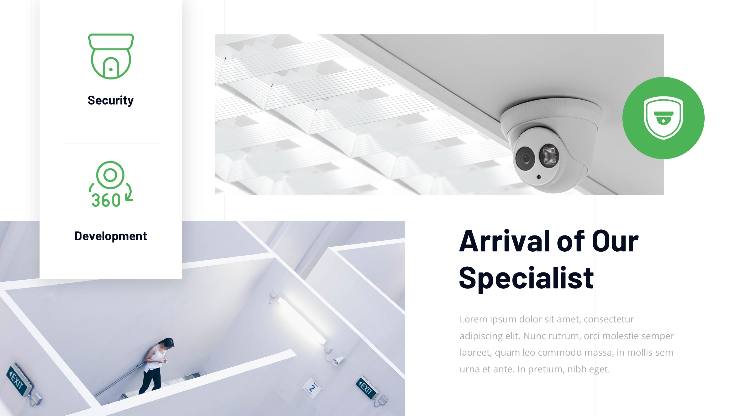 SMART - CCTV & Home Security Powerpoint Template, Presentation Templates