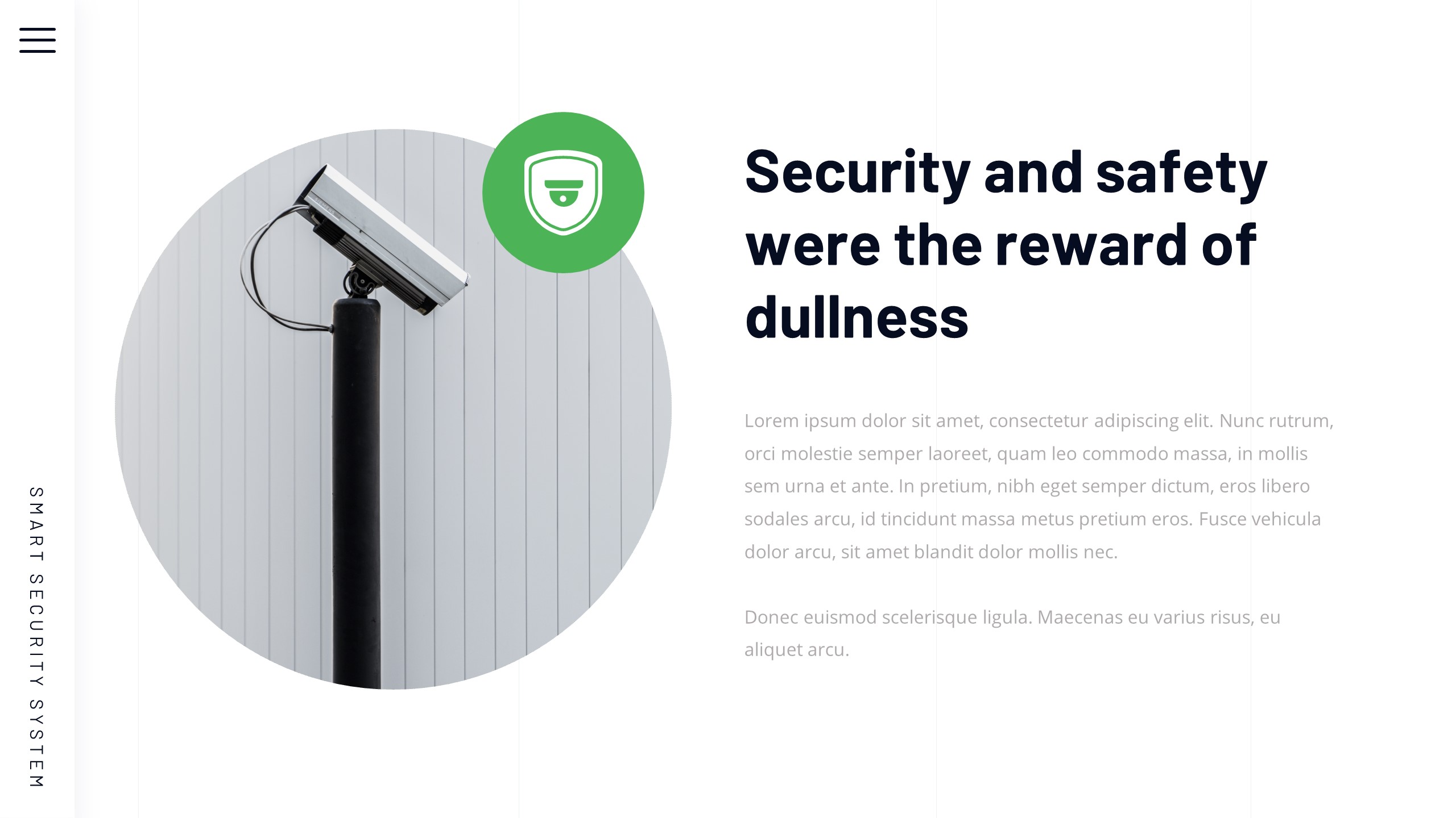 SMART - CCTV & Home Security Powerpoint Template, Presentation Templates