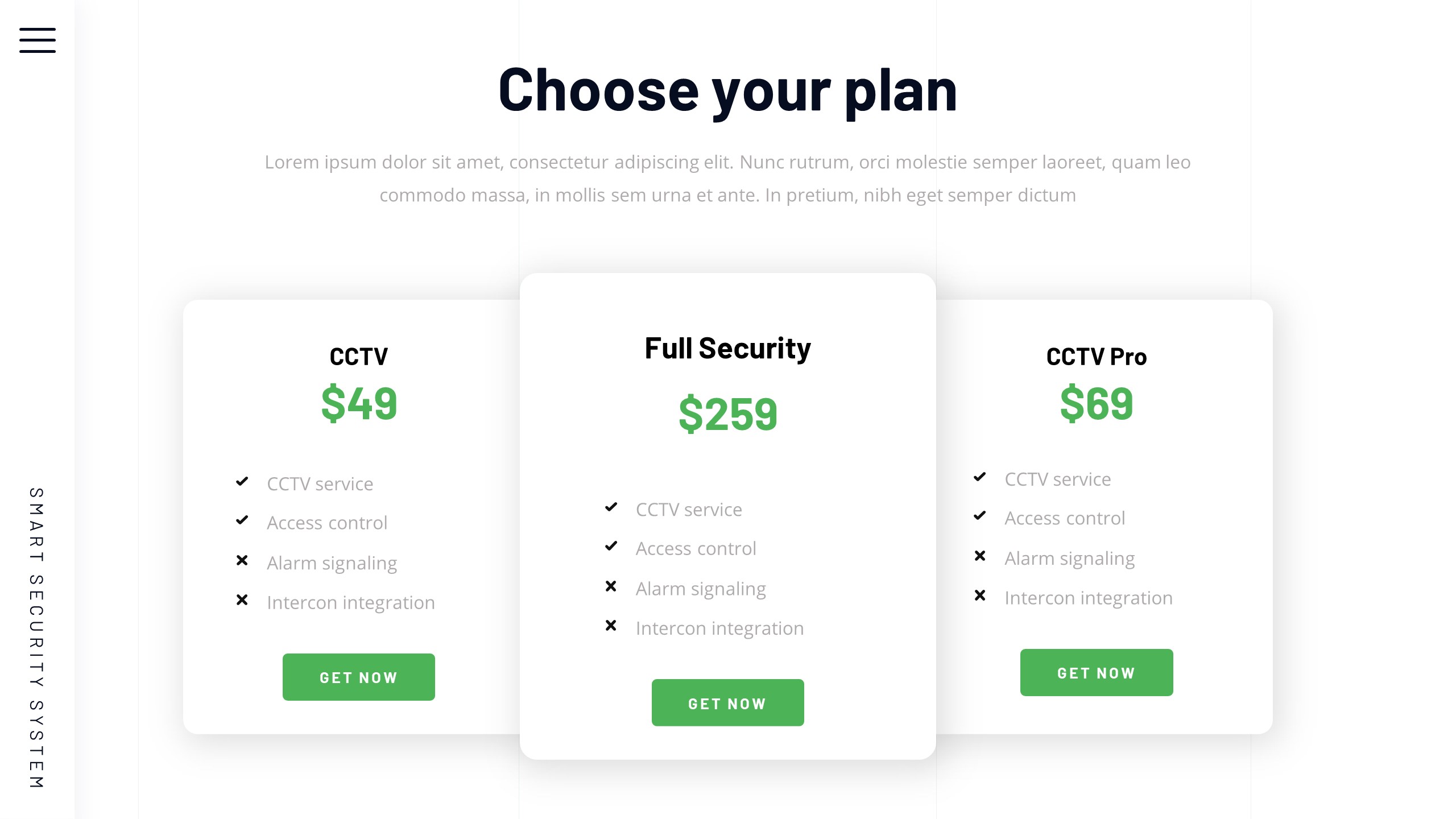 SMART - CCTV & Home Security Powerpoint Template, Presentation Templates