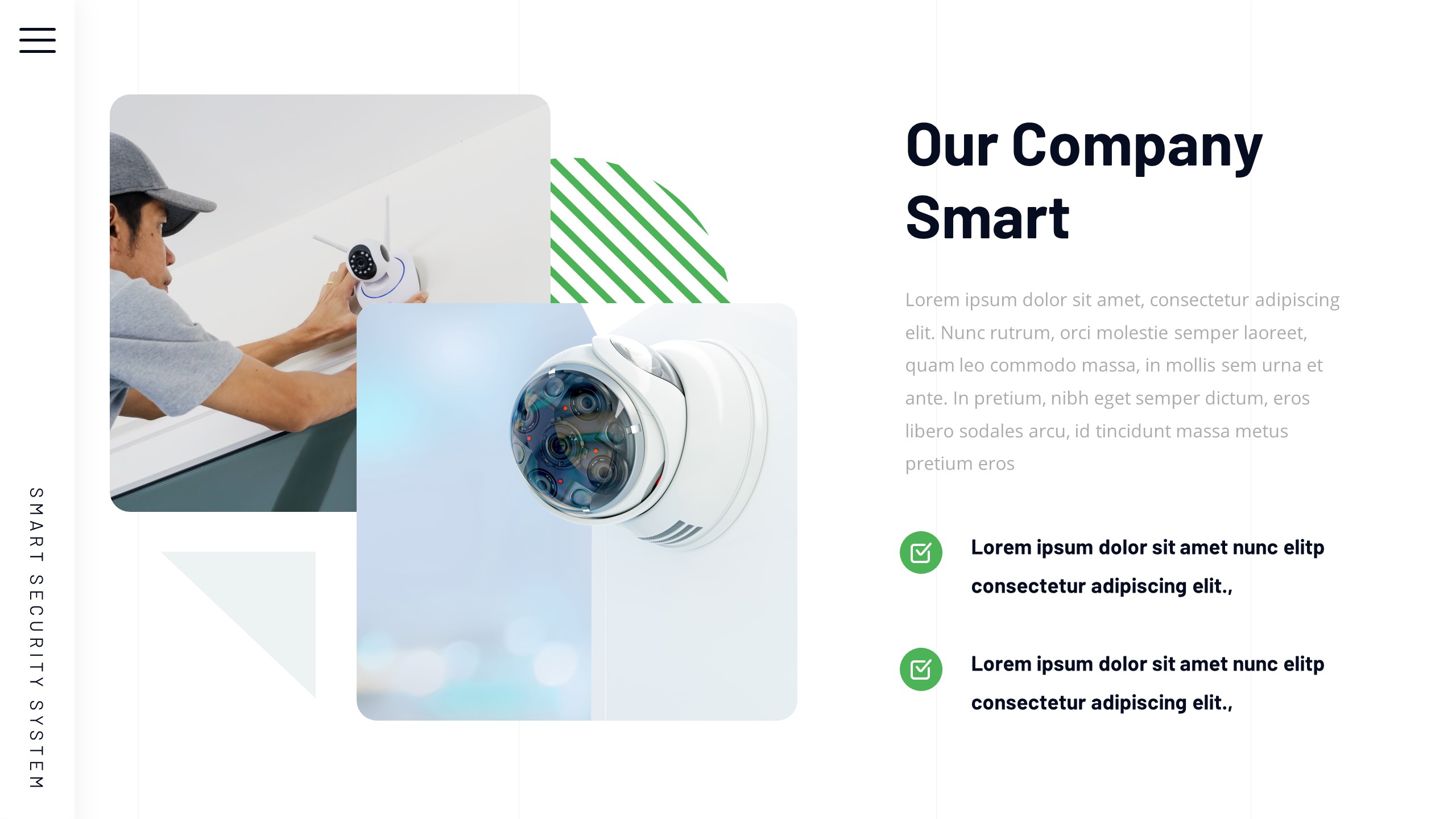 SMART - CCTV & Home Security Powerpoint Template, Presentation Templates