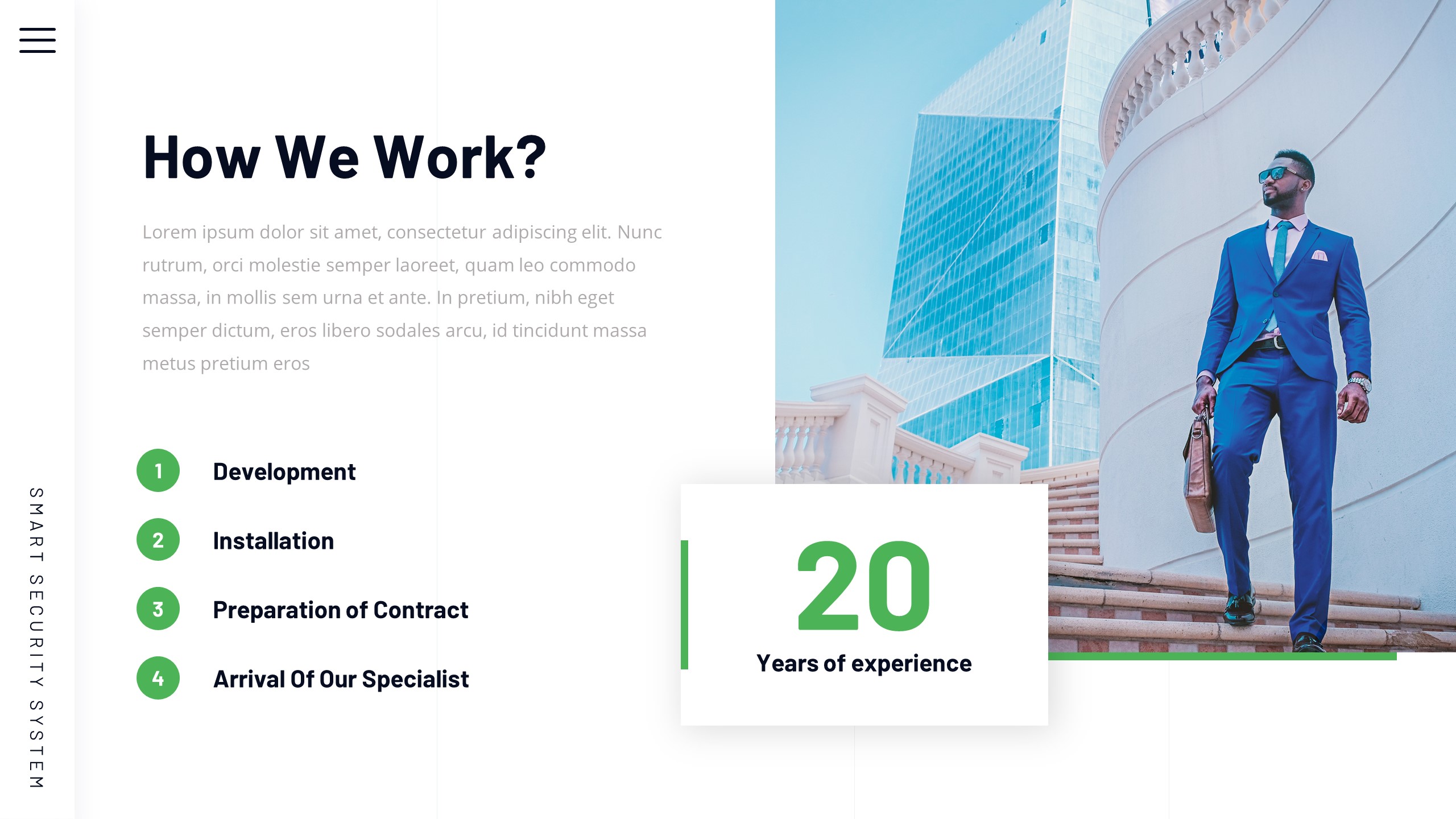 SMART - CCTV & Home Security Powerpoint Template, Presentation Templates