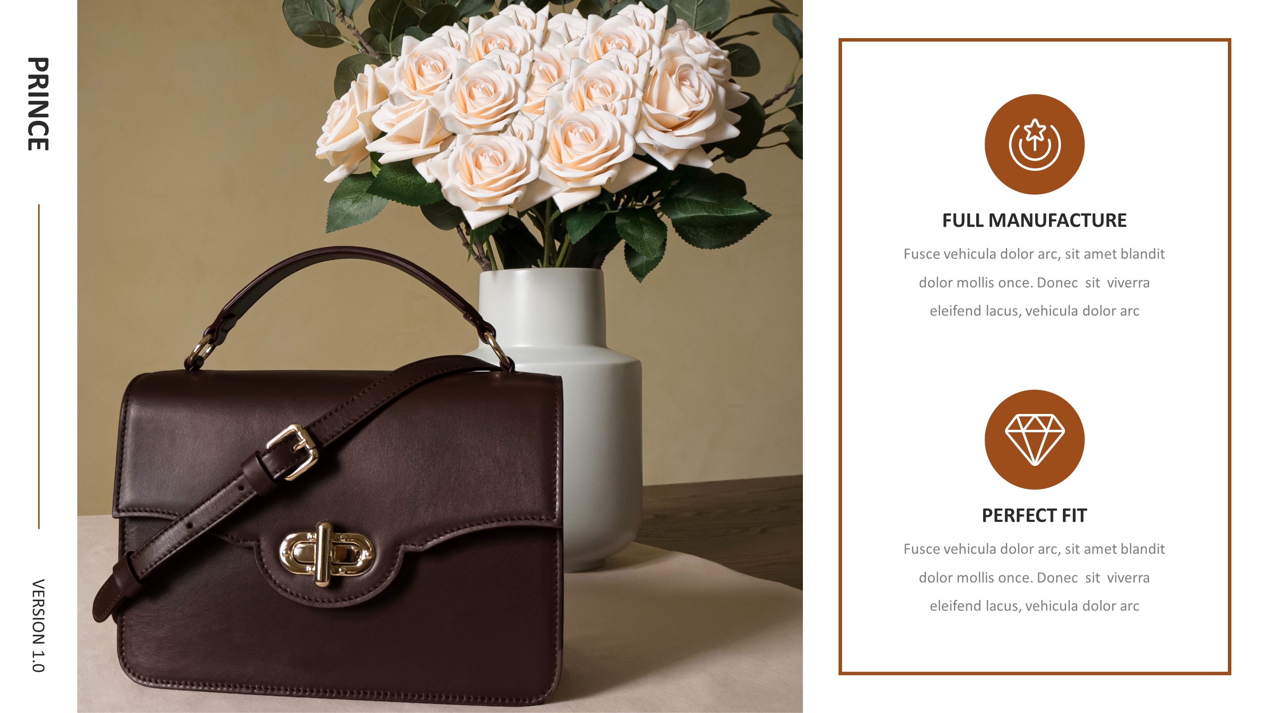 PRINCE - Leather Manufacturing & Product Powerpoint Template ...