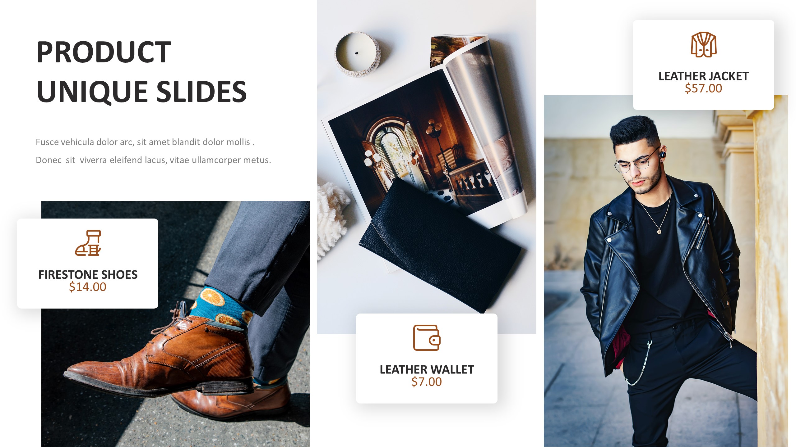 PRINCE - Leather Manufacturing & Product Powerpoint Template ...