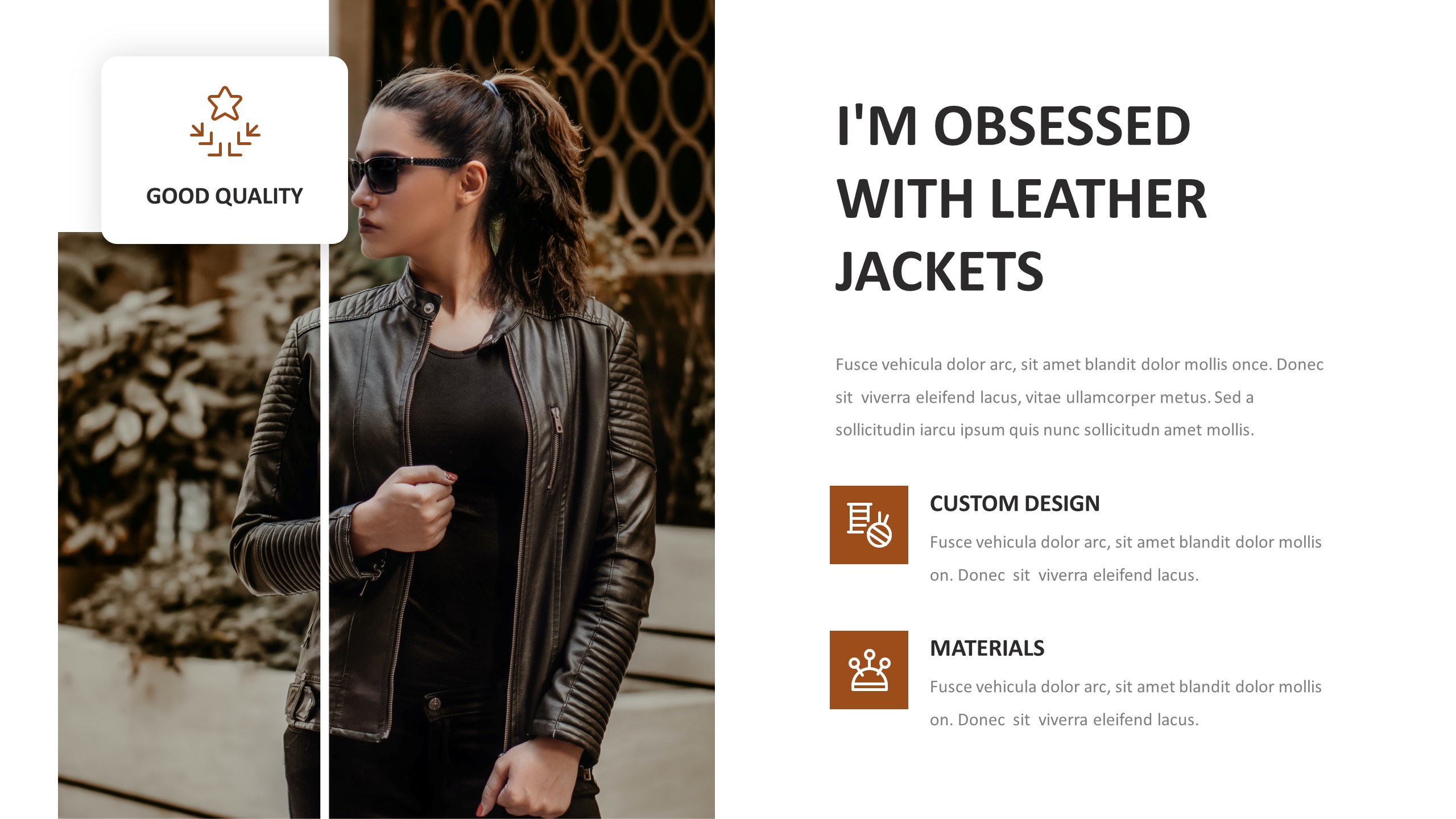 PRINCE - Leather Manufacturing & Product Powerpoint Template ...