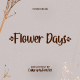 Flower Days Brush Script Font, Fonts | GraphicRiver