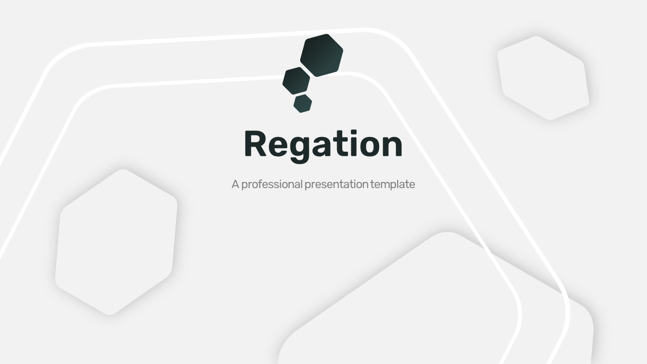 Regation - Professional Presentation Template, Presentation Templates