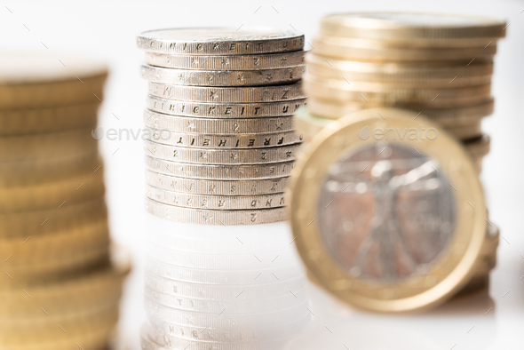 Tower of money coins Stock Photo by Pasanheco | PhotoDune