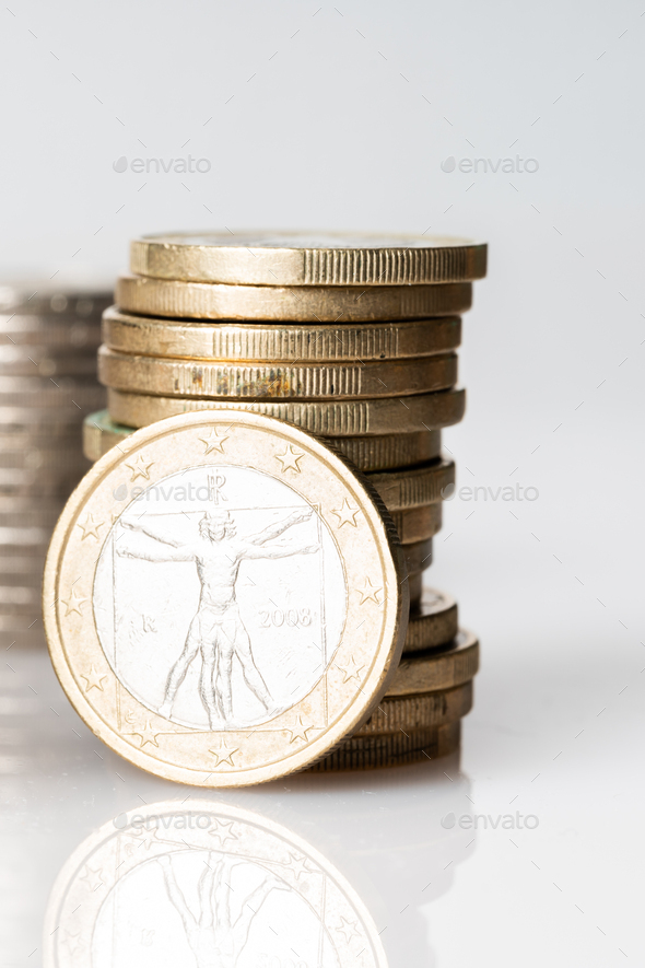 Tower of money coins Stock Photo by Pasanheco | PhotoDune