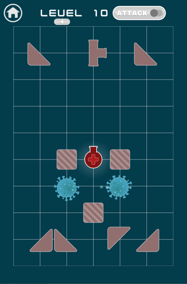 Virus Cleaner - HTML5 Puzzle Game by trezegames | CodeCanyon