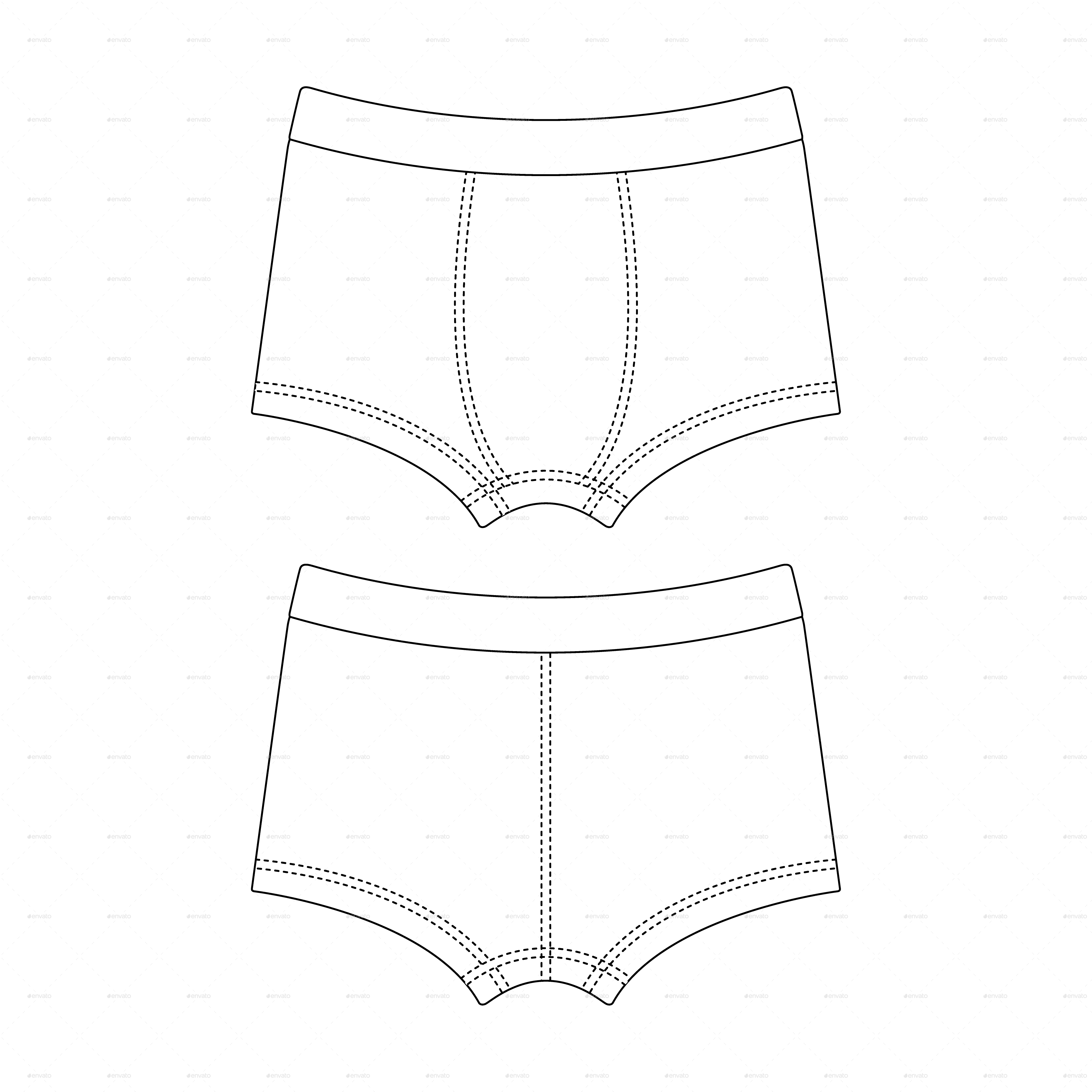 20+ Collection Male Bottom Clothes Templates, Vectors | GraphicRiver