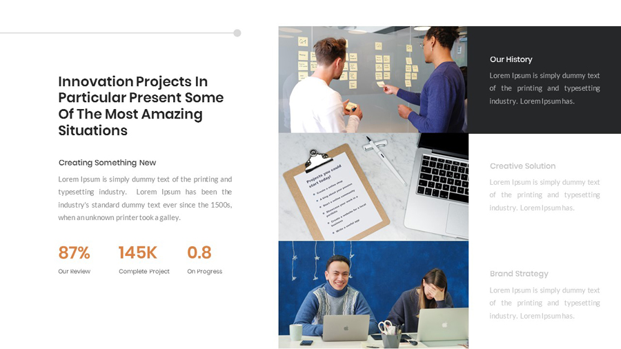 Accelerate - Project Plan PowerPoint Template, Presentation Templates