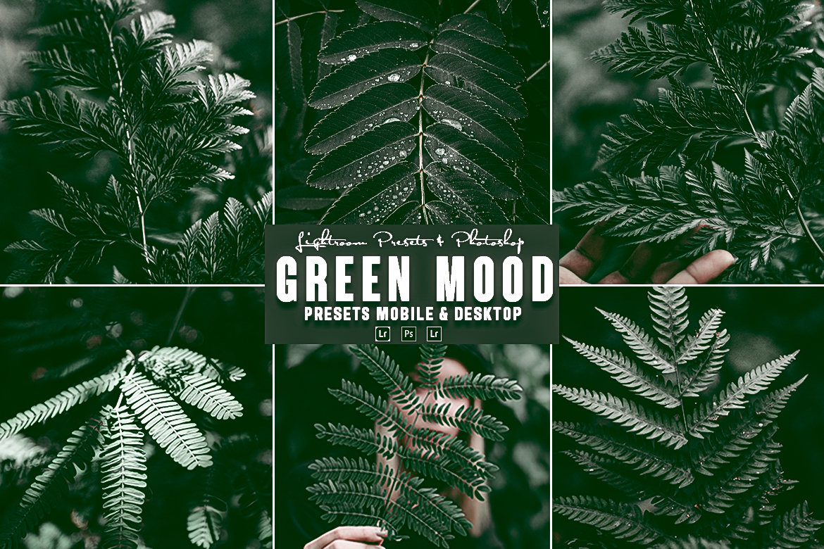 Green Photoshop Action & Lightrom Presets, Add-ons | GraphicRiver