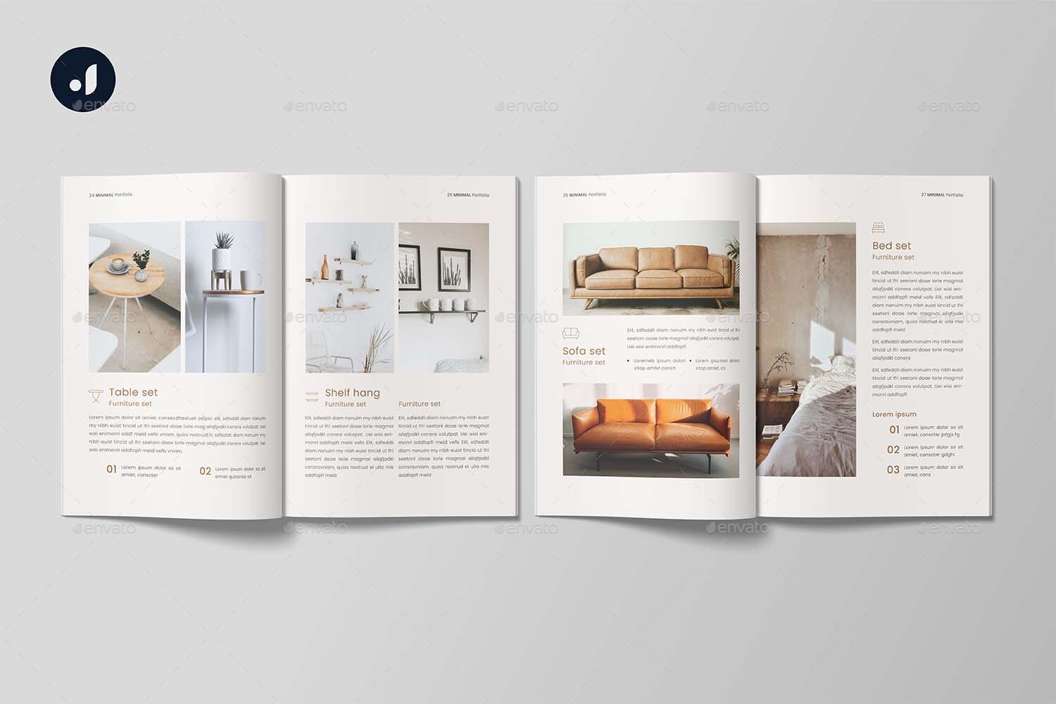 Minimal Portfolio, Print Templates | GraphicRiver