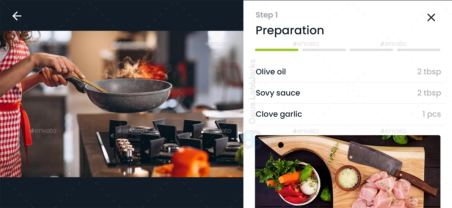 Online Recipes App UI Kit| Recipe Learning & Sharing App UI Kit ...