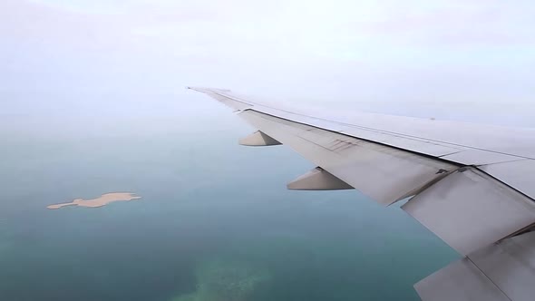 Window Shot of Airplane Taking Off., Stock Footage | VideoHive