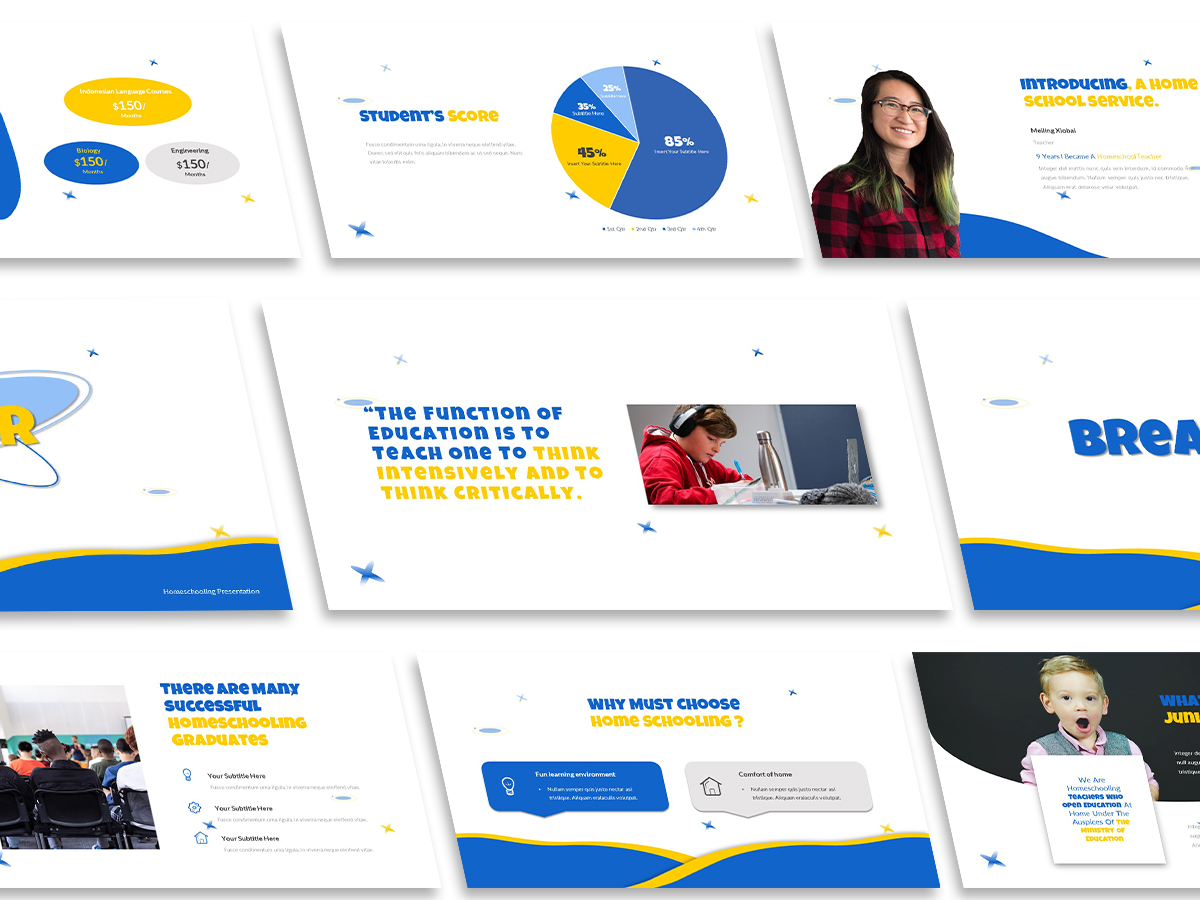 Junior Presentation Powerpoint Template, Presentation Templates ...
