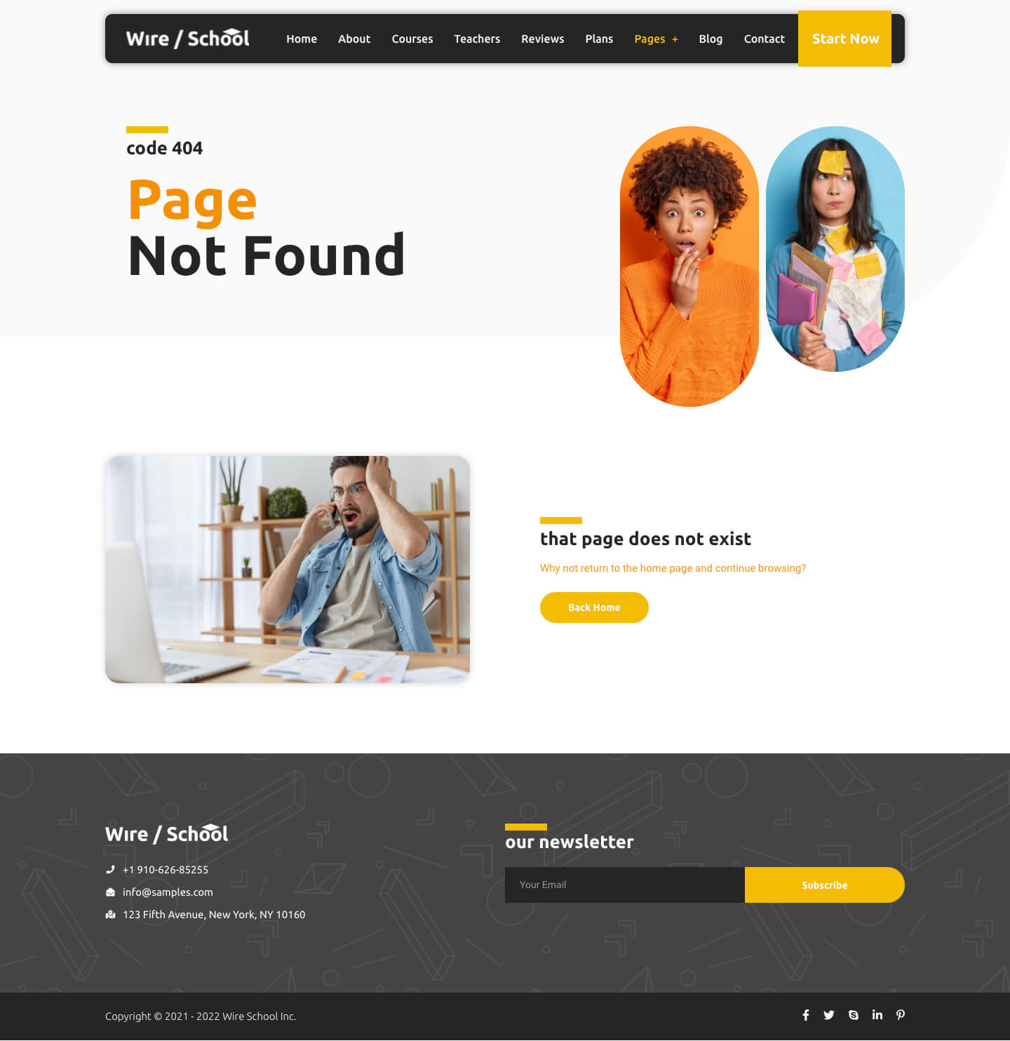 Wire School - Online Education Elementor Template Kit by ideadriven