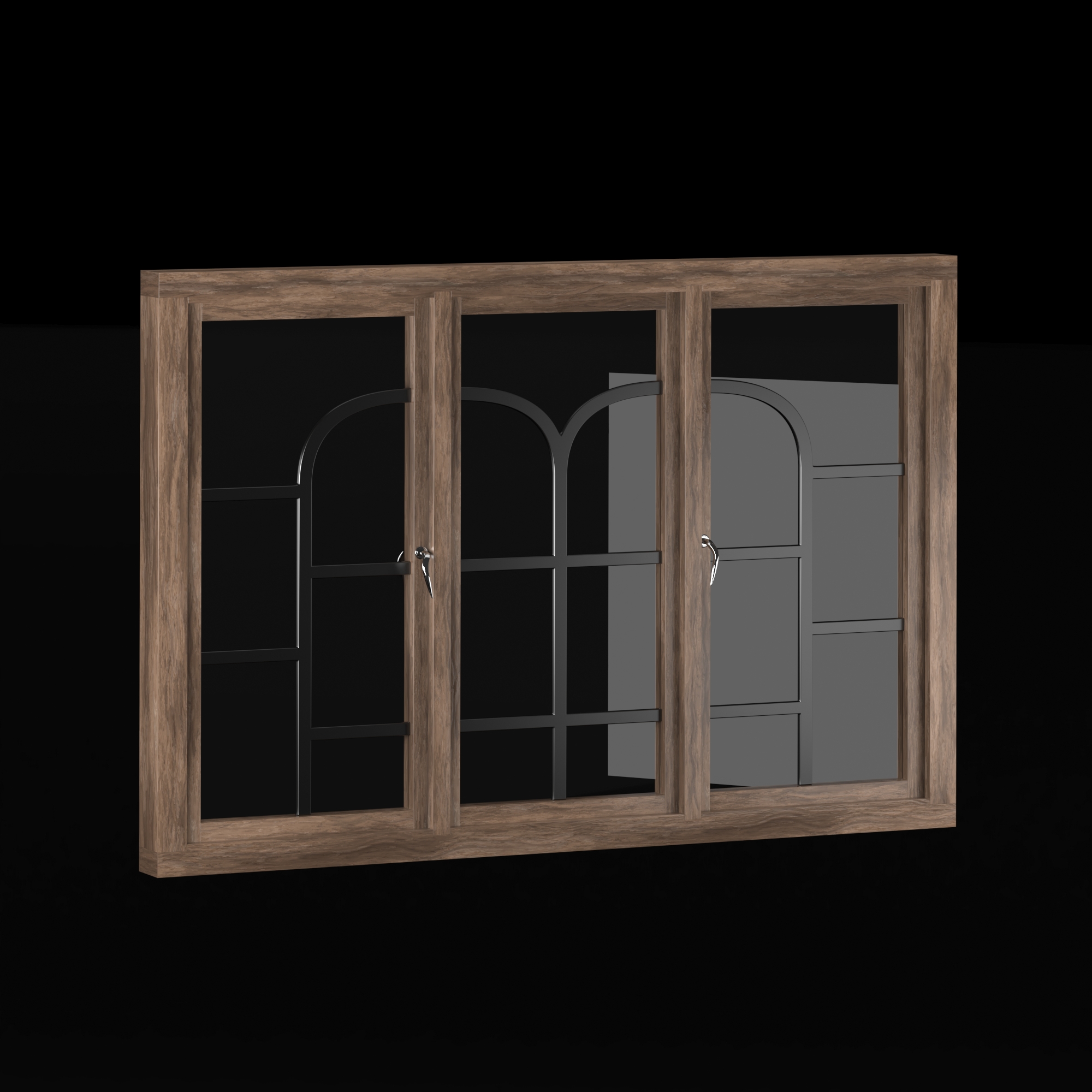 Wooden windows by Perqued | 3DOcean