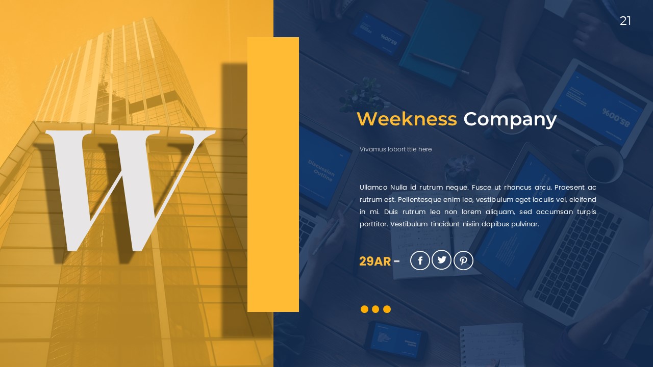 Materials – Business Google Slides Template, Presentation Templates