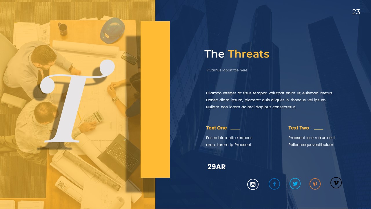 Materials – Business Google Slides Template, Presentation Templates