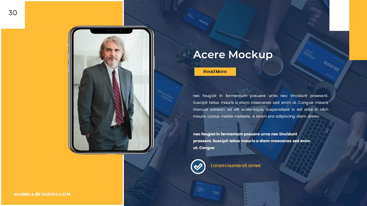 Materials – Business Google Slides Template, Presentation Templates