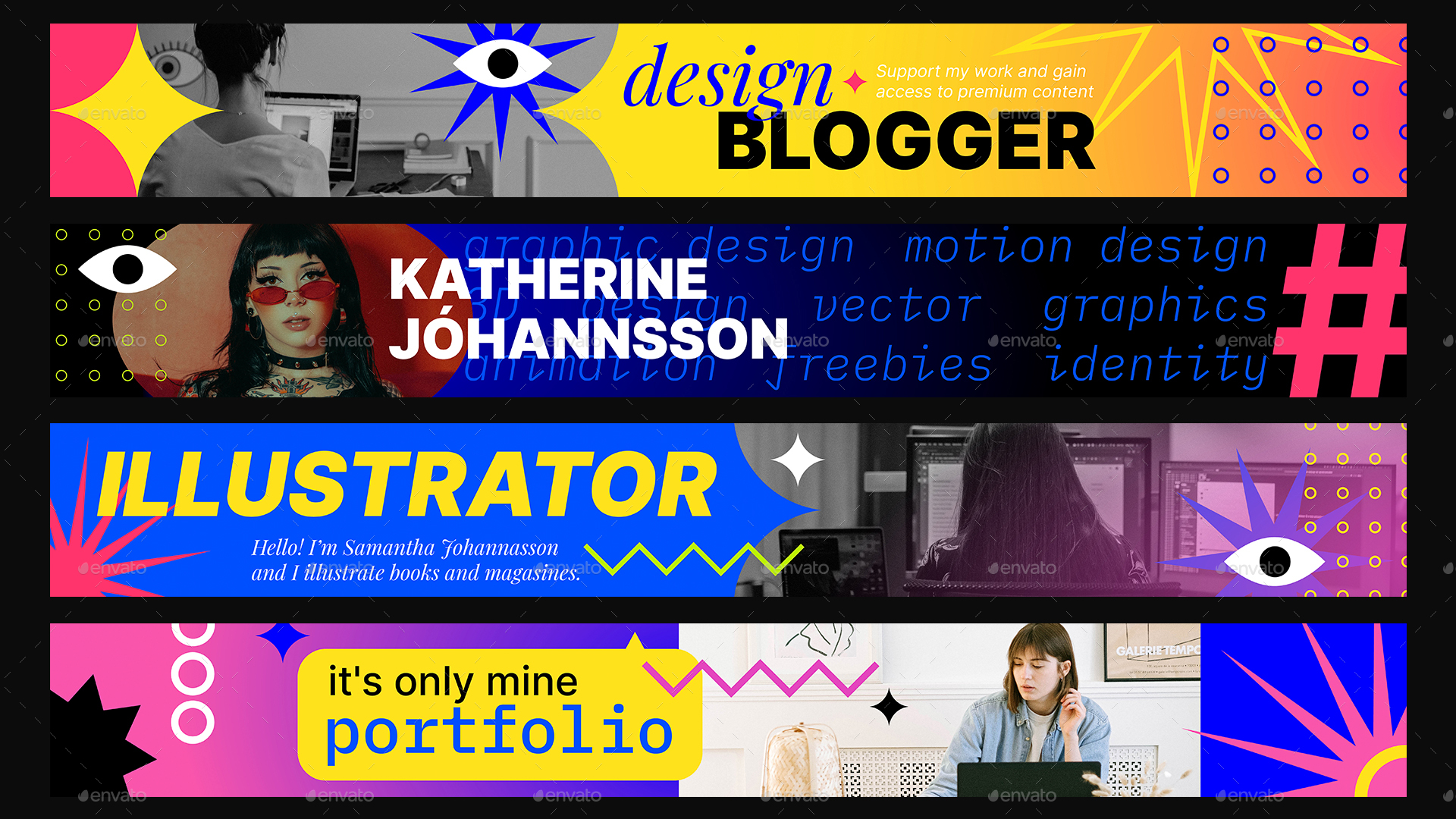 Creative Header Banners, Vectors | GraphicRiver