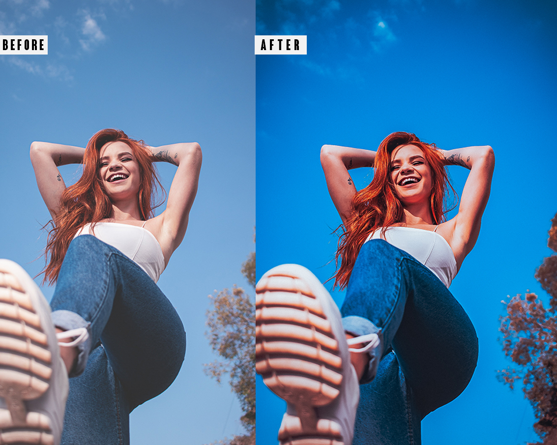 Blue Mood Photoshop Action & Lightrom Presets, Add-ons | GraphicRiver