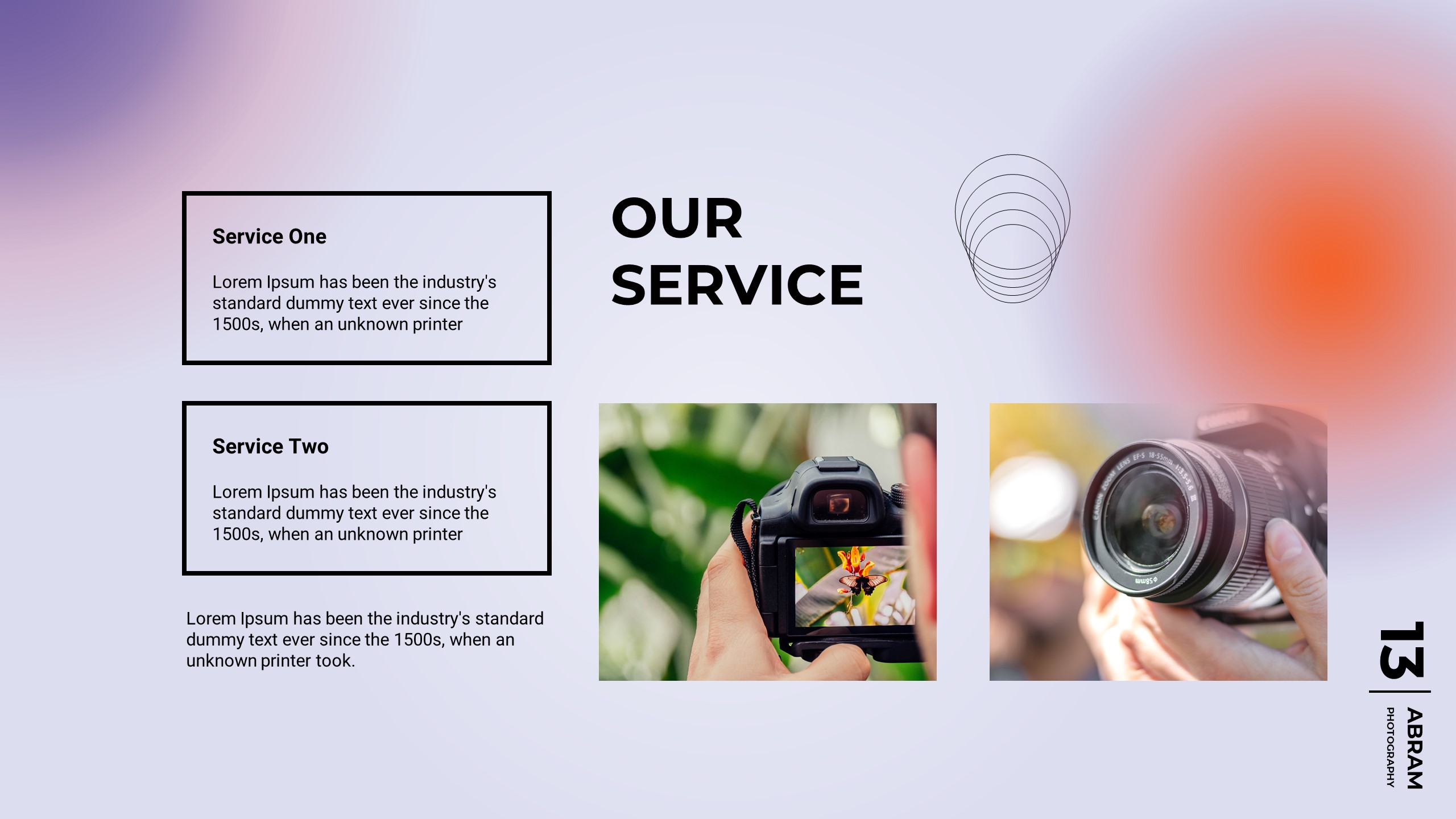 Photography Powerpoint Template, Presentation Templates | GraphicRiver