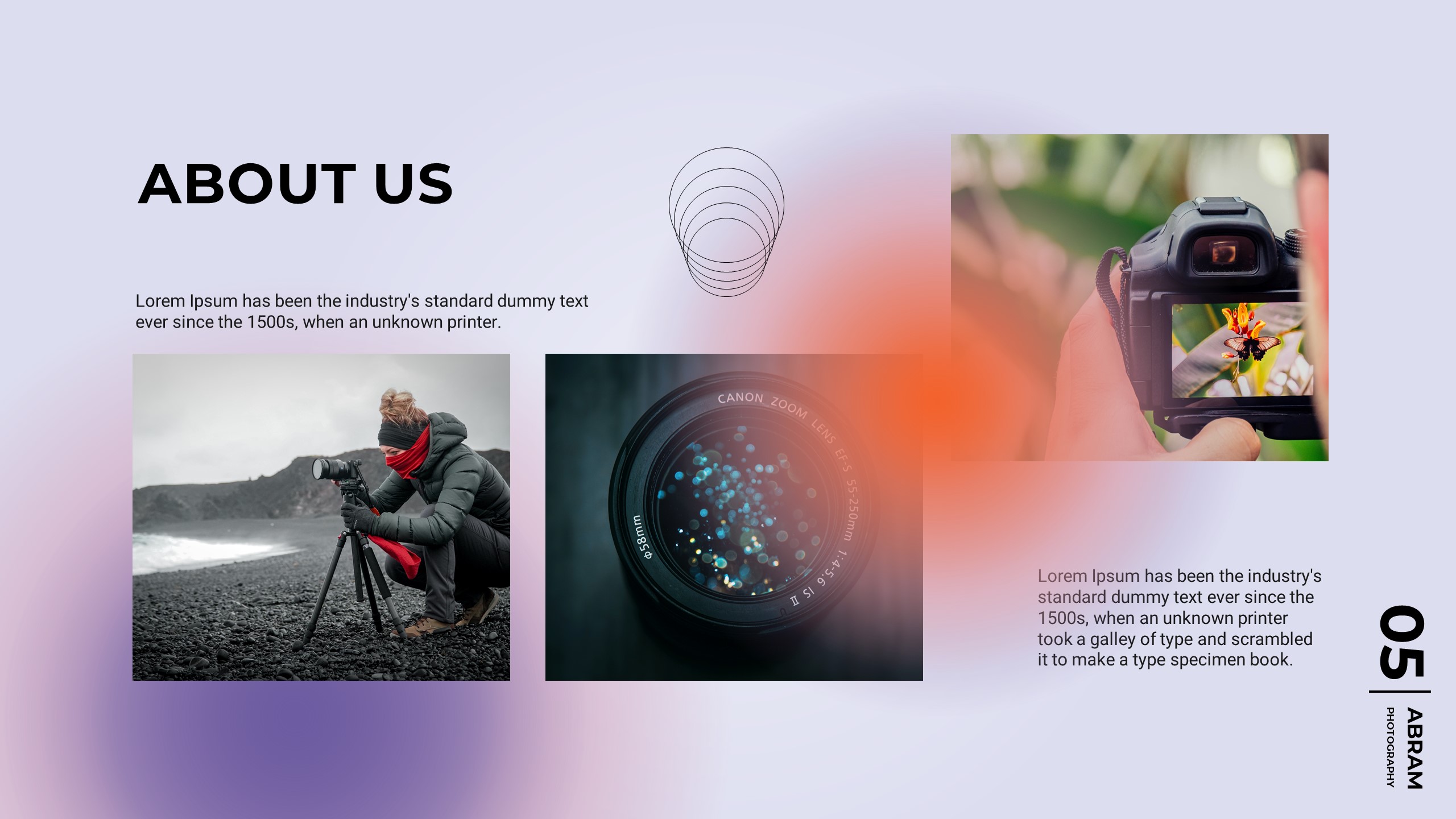 Photography Powerpoint Template, Presentation Templates | GraphicRiver