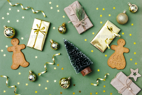 Christmas Holiday Flat Lay Stock Photo by zhenny-zhenny | PhotoDune