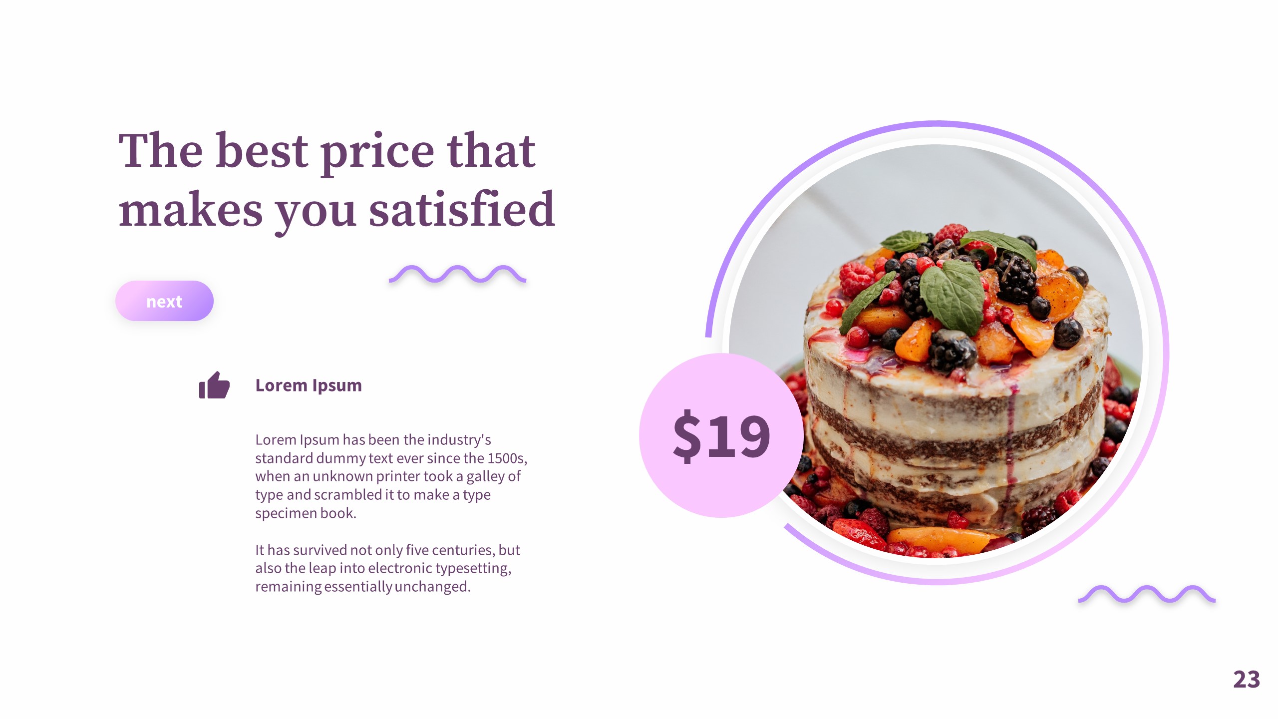 Snack Cake Google Slides Template, Presentation Templates | GraphicRiver