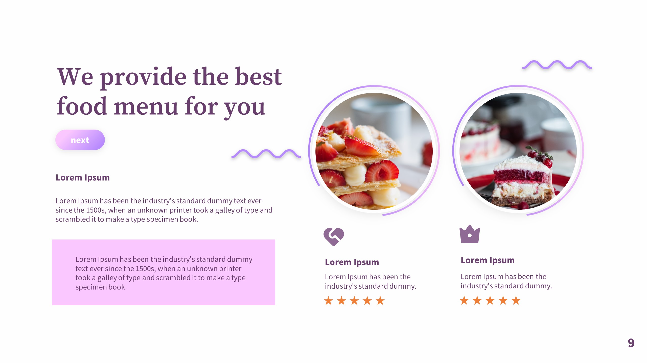 Snack Cake Google Slides Template, Presentation Templates | GraphicRiver