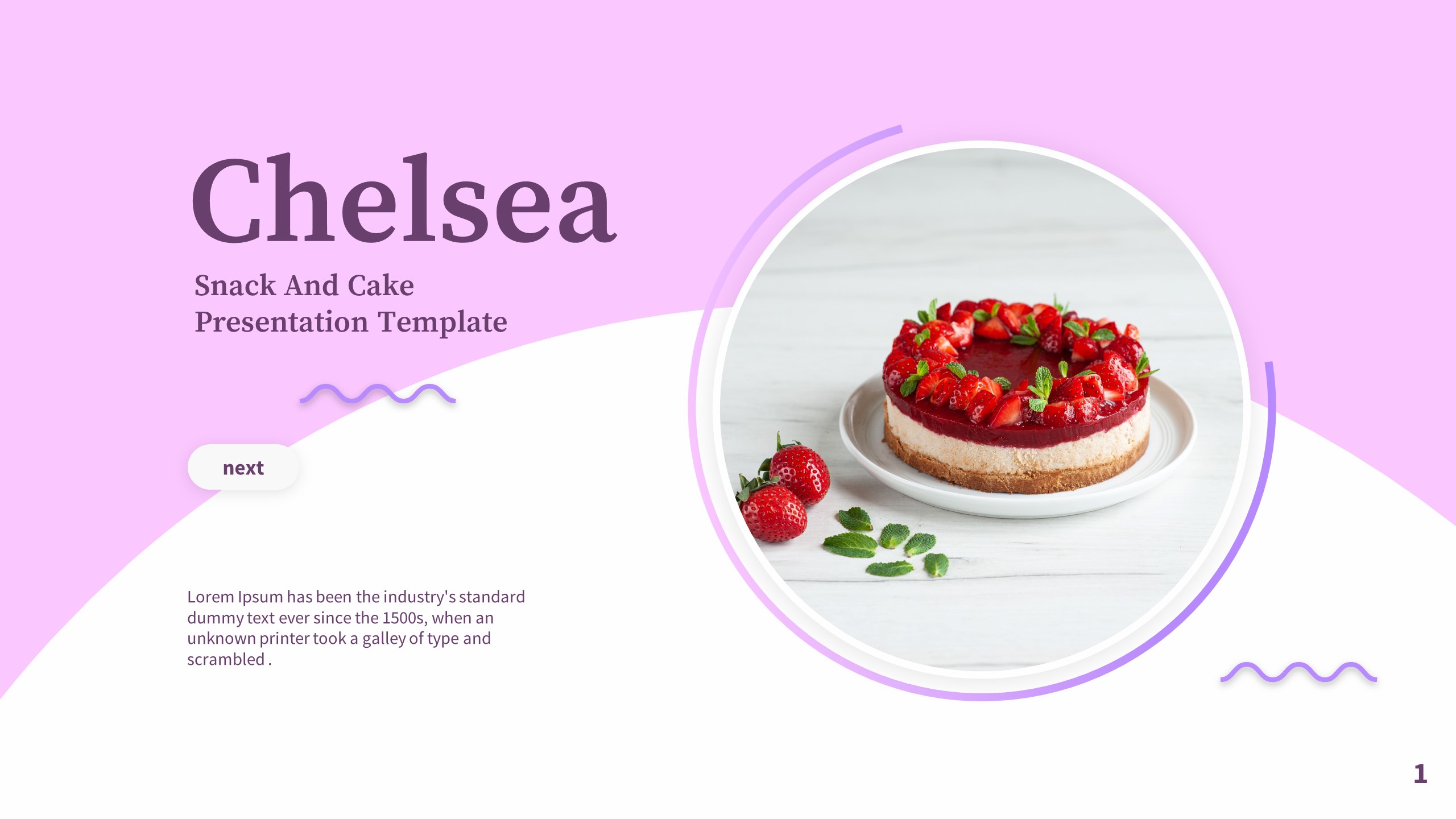 Snack Cake Powerpoint Template, Presentation Templates | GraphicRiver