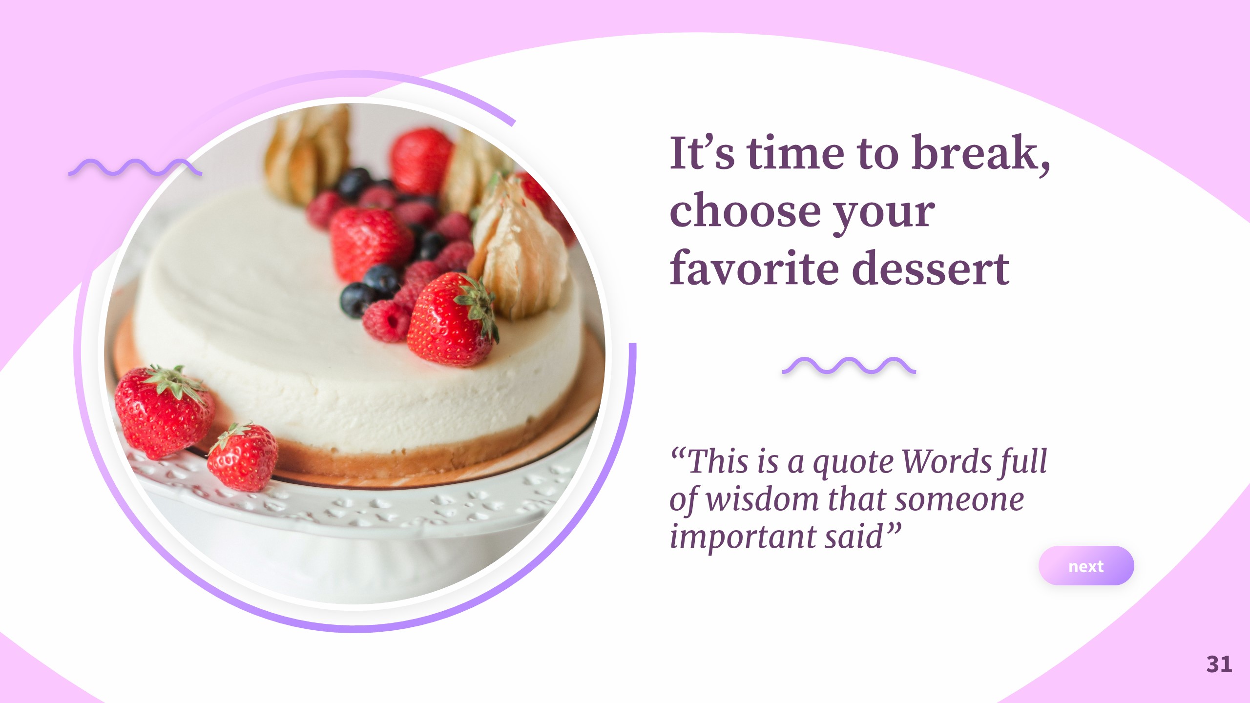 Snack Cake Powerpoint Template, Presentation Templates | GraphicRiver